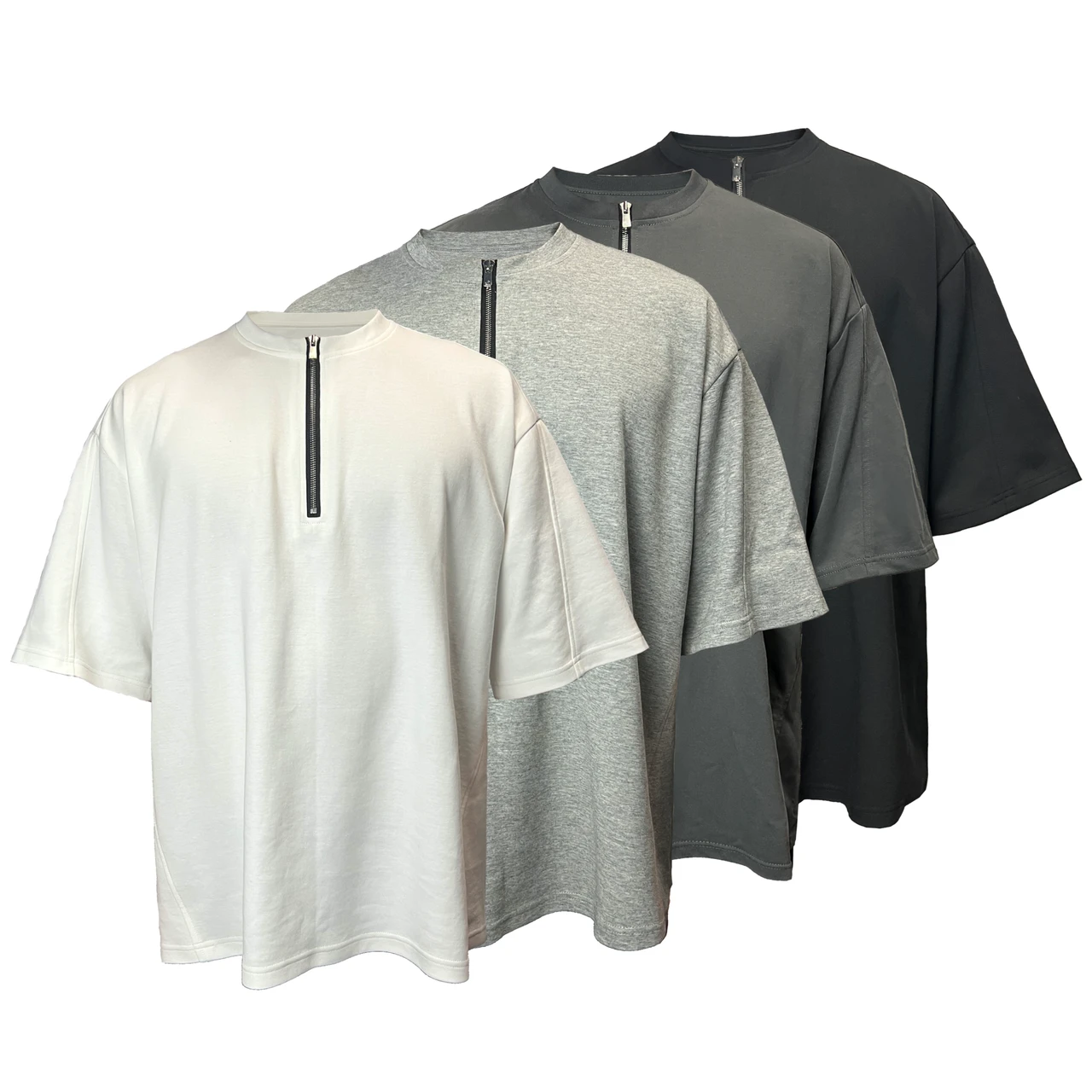 HALF-ZIP TEE