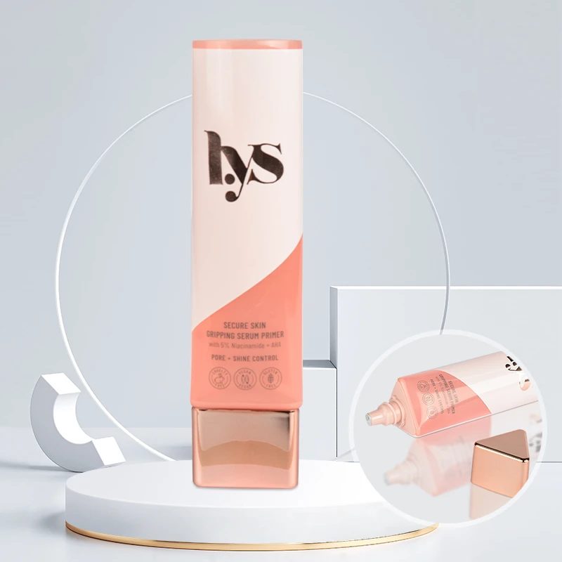 1.35oz Logo Shape Black Triangle Bottle Custom Container Tubes Cream ...