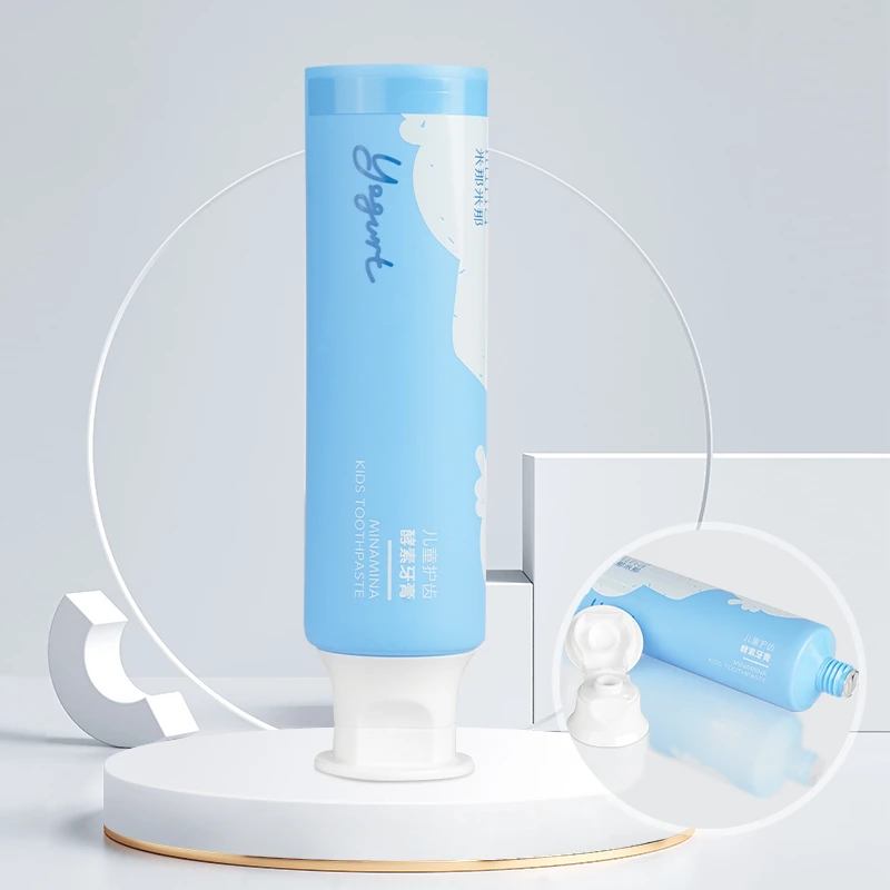 2.71oz 3.38oz Baby PE Packaging Soft Hand Cream Toothpaste Squeeze ...