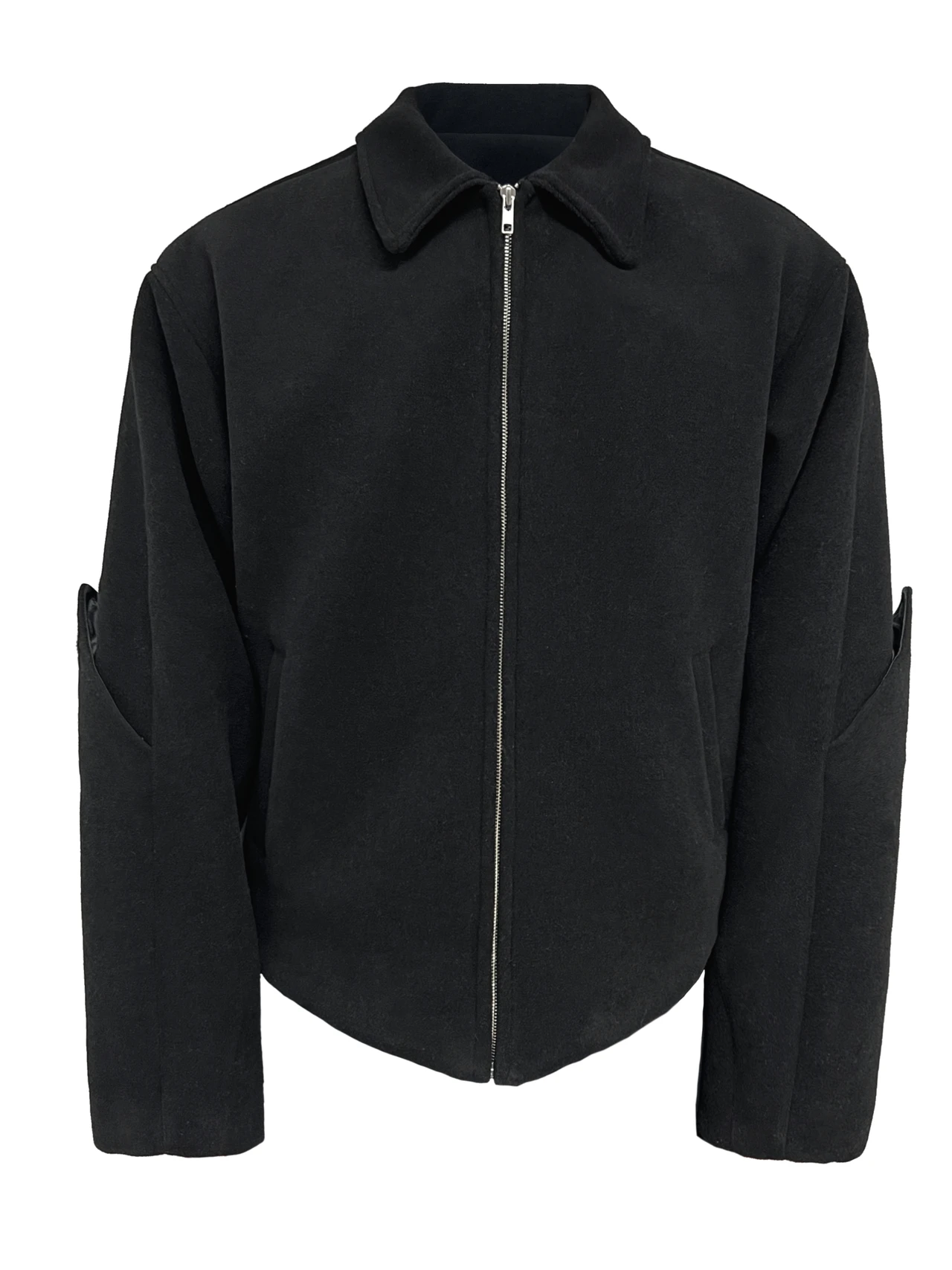 JCAESAR Coat - 950g Wool Fabric with Integrated Gauntlet Sleeves