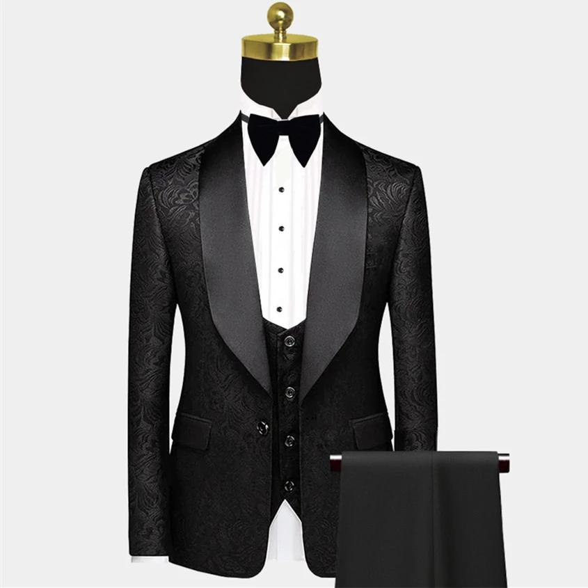 Men's Jacquard Suits & Tuxedos-Tailorforall
