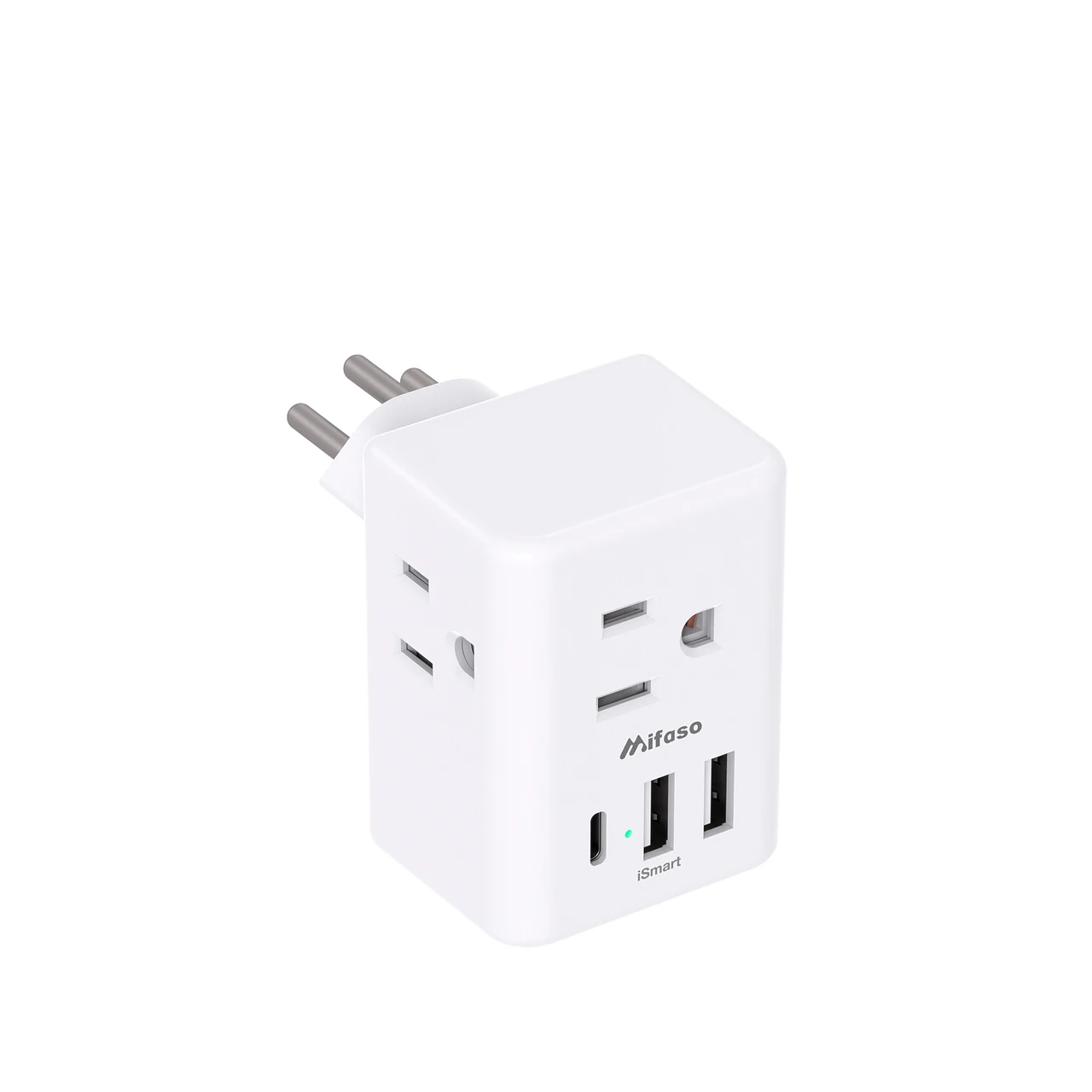 Switzerland Travel Plug Adapter, 3 Outlets 3 USB Charging Ports, Type J ...