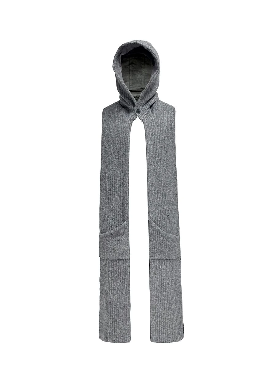 JCAESAR Wool Balaclava Scarf Hat