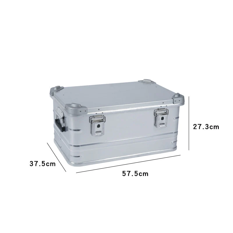 Camping Aluminum Alloy Storage Box 50L