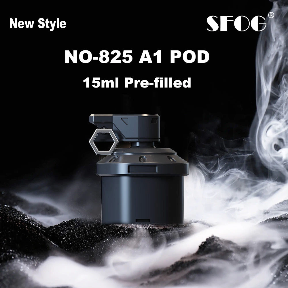 SFOG NO.825 Replaceable Pods Disposable Vape Acc A1 POD 10000 Puffs