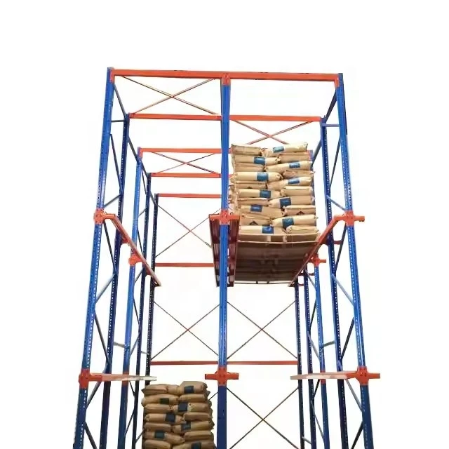 High-density Forklift Accessible Drive Through Racking Goods Storage ...