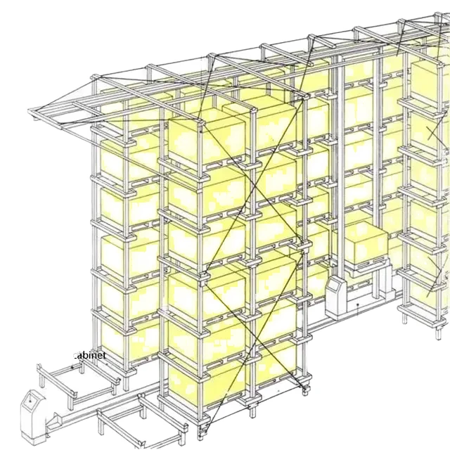 Automatic Stacker Crane Racking System With Corrosion Protection Steel ...