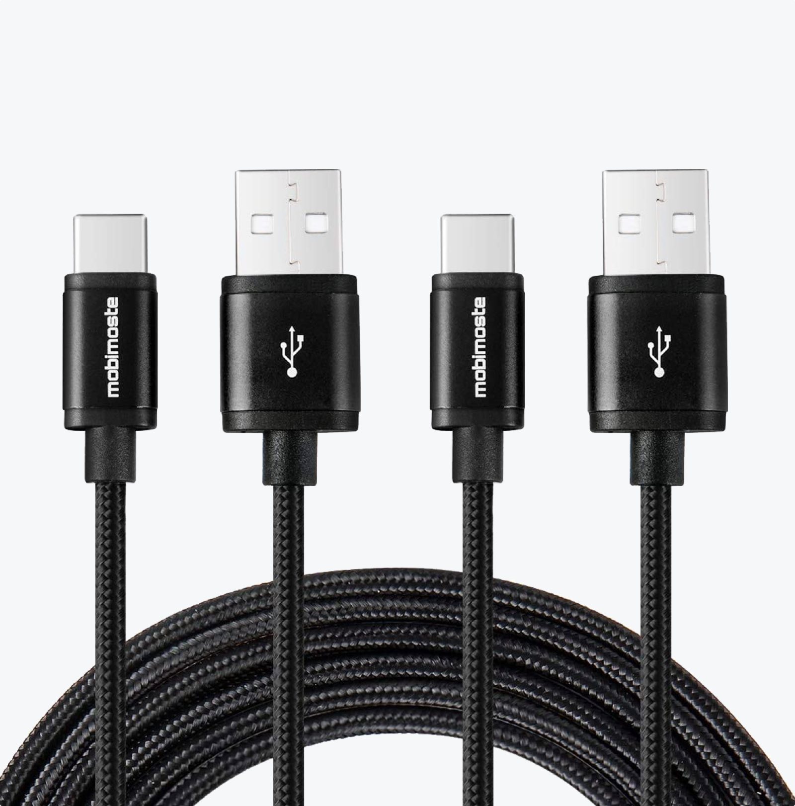 Black USBC mobile phone power charger